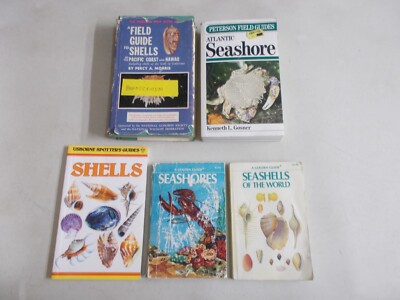 5 SEASHELLS GUIDES SHELLS SEASHORE USBORNE PETERSON GOLDEN | eBay