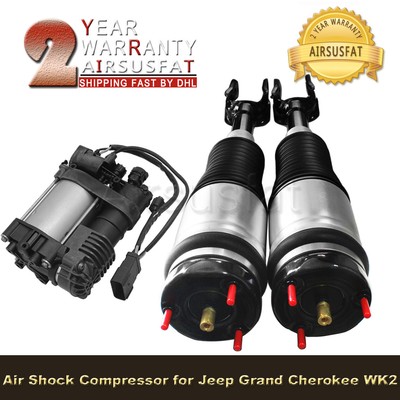 For Jeep Grand Cherokee 2011-2014 Front Air Suspension Shocks W/ Air ...