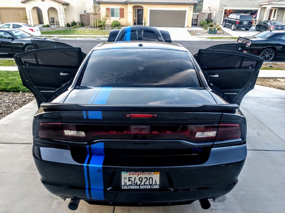 FOR 2011 Dodge Charger MOPAR 11 Vinyl Racing Stripe Graphic Decal | eBay