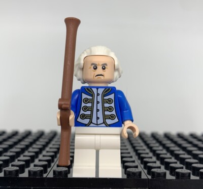 LEGO Revolutionary War George Washington Soldier Minifigure 100% ...