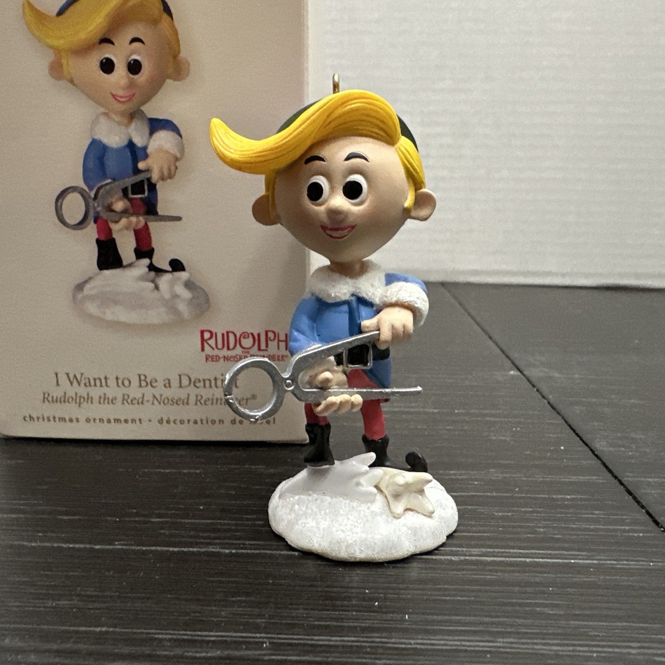 Hallmark Keepsake I Want To Be A Dentist Rudolph The Red-Nosed Reindeer ...