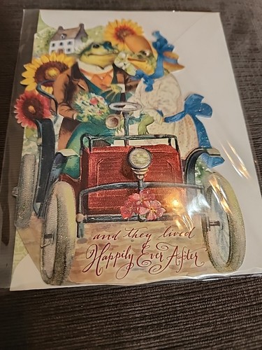 Punch Studio Mr. & Mrs. Frog Happily Ever After Greeting Cards (10) | eBay
