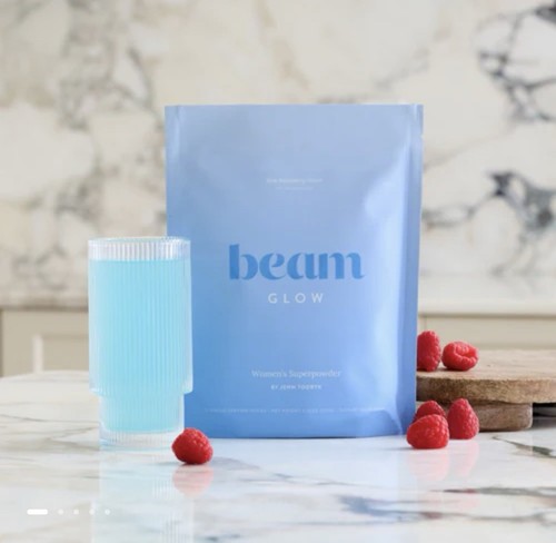 NEW Beam Glow Blue Raspberry 15 Sticks Women’s Dietary Supplement EXP ...