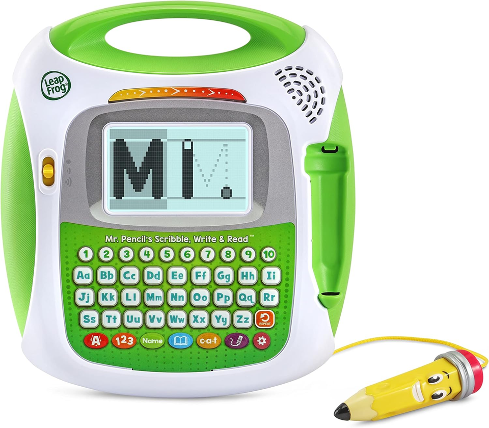 Leapfrog Mr Pencil Scribble Write and Read, Toy for 3 Year Old, Learn ...