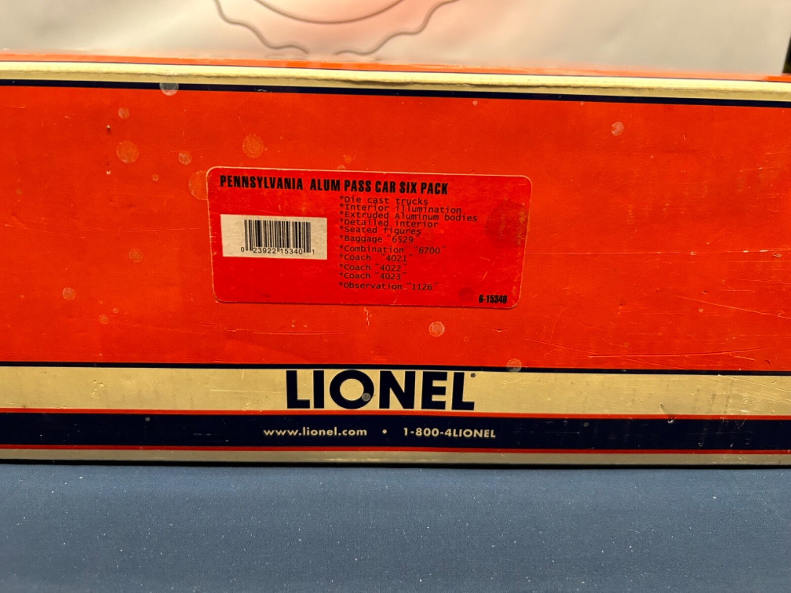 Lionel Aluminum Pennsylvania Fleet Of Modernism 15” 6-Car Passenger Set ...