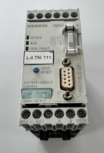 Siemens SIMOCODE PRO V – 3UF7010-1AB00-0 | Intelligent Motor Management ...