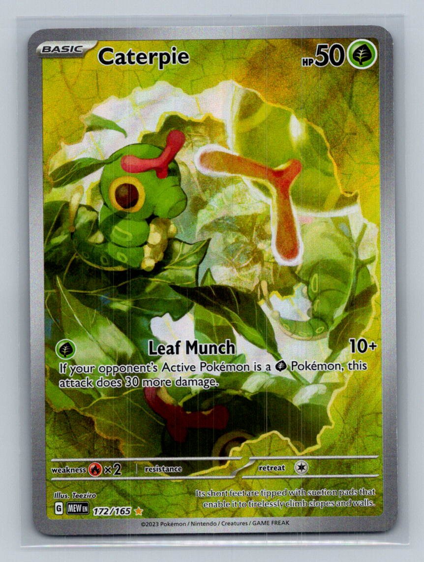 Caterpie SV: Scarlet & Violet 151 172/165 Near Mint NM | eBay