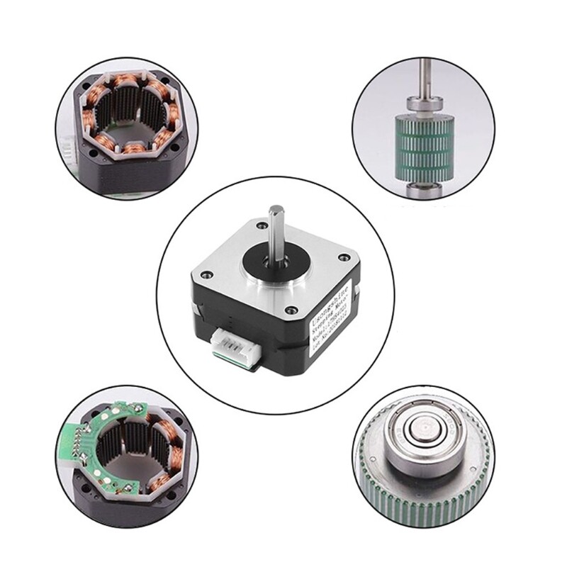 Nema 17 Stepper Motor 4-lead 42mm 1m Cable (17HS4023) for DIY 3D ...