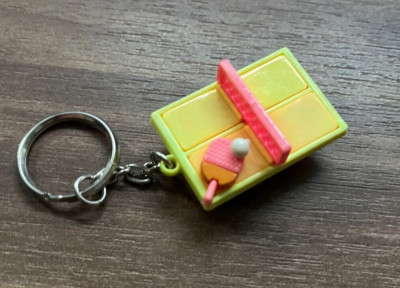 Ping Pong Table Keychain Miniature Vintage Sports Novelty Collectible ...