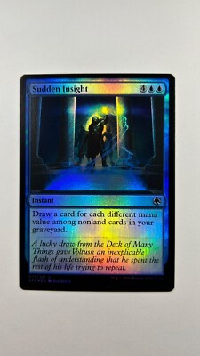 MTG Adventures in the Forgotten Realms Sudden Insight Foil 077/281 | eBay