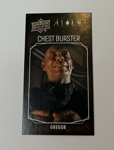 ALIEN 3 2019 UPPER DECK RIP CARD EXCLUSIVE MINI CHEST BURSTER M-17 ...