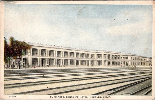 Fred Harvey El Garces Santa Fe Hotel Needles California-vintage ...
