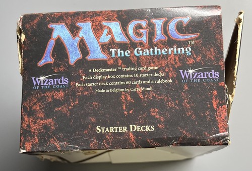 Magic The Gathering EMPTY 4th Edition Starter Deck Display Box MTG ...