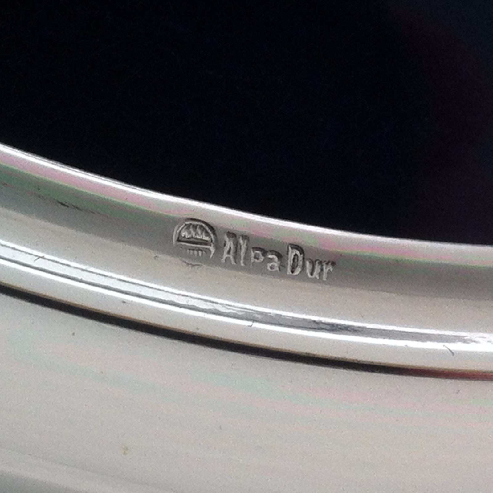 AlpaDur 7-1/2" Round Tabletop Photo Frame by Pedro Durán S.A. of Madrid ...