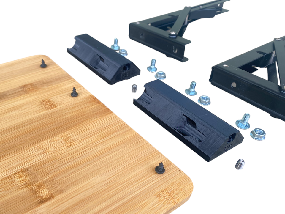 StackTech, Bamboo Folding / Detachable Table, (Table Included) *Free ...