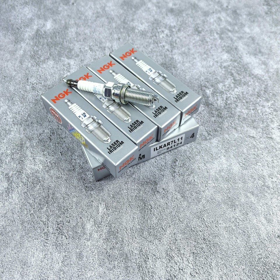4PCS NGK Laser Iridium Spark Plugs 94124 ILKAR7L11 For Mazda CX-30 CX-5 ...