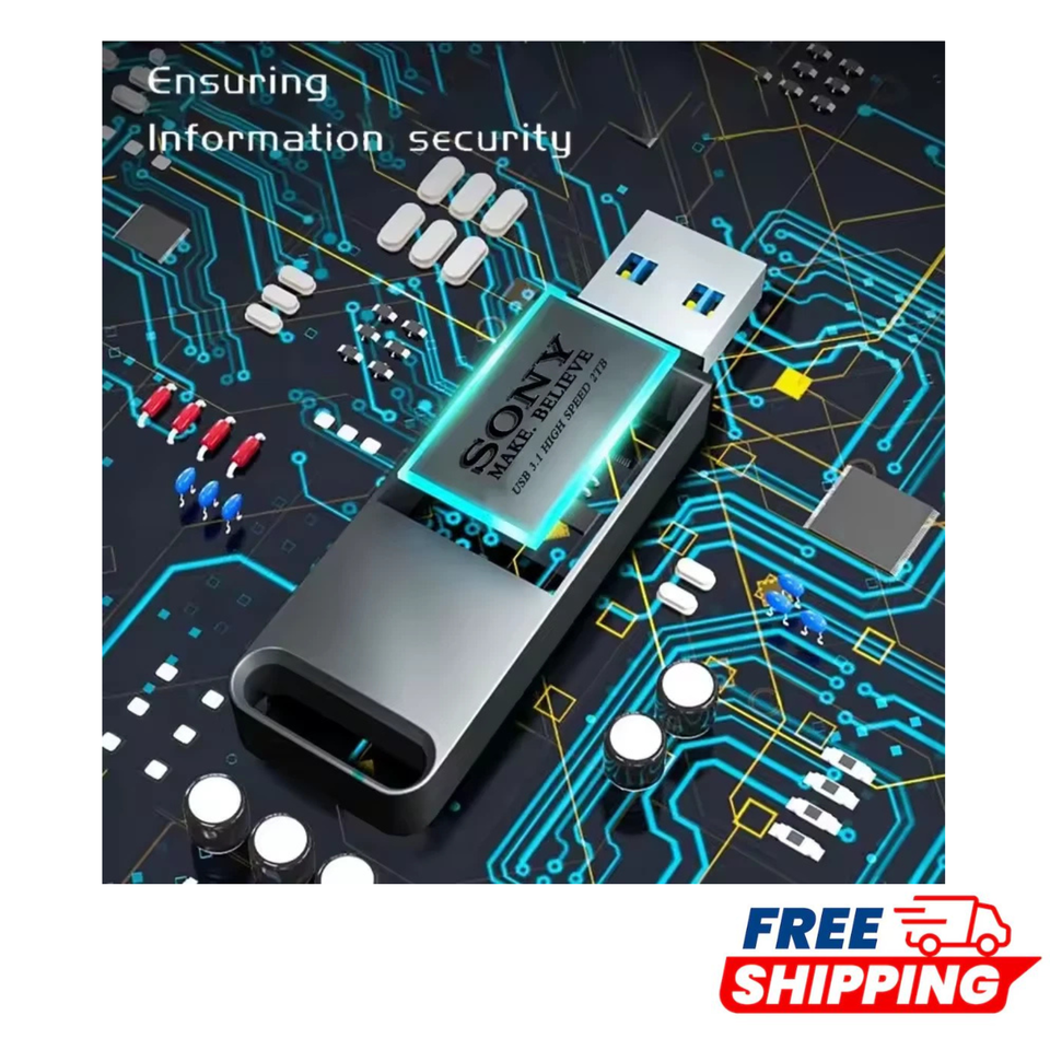 Sony 2TB USB 3.0 Flash Drive High Speed Memory Stick for PC Laptop Mac ...