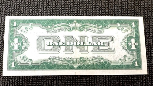 1928 A $1 Dollar Silver Certificate Funny Back AU Crisp Beautiful Note ...