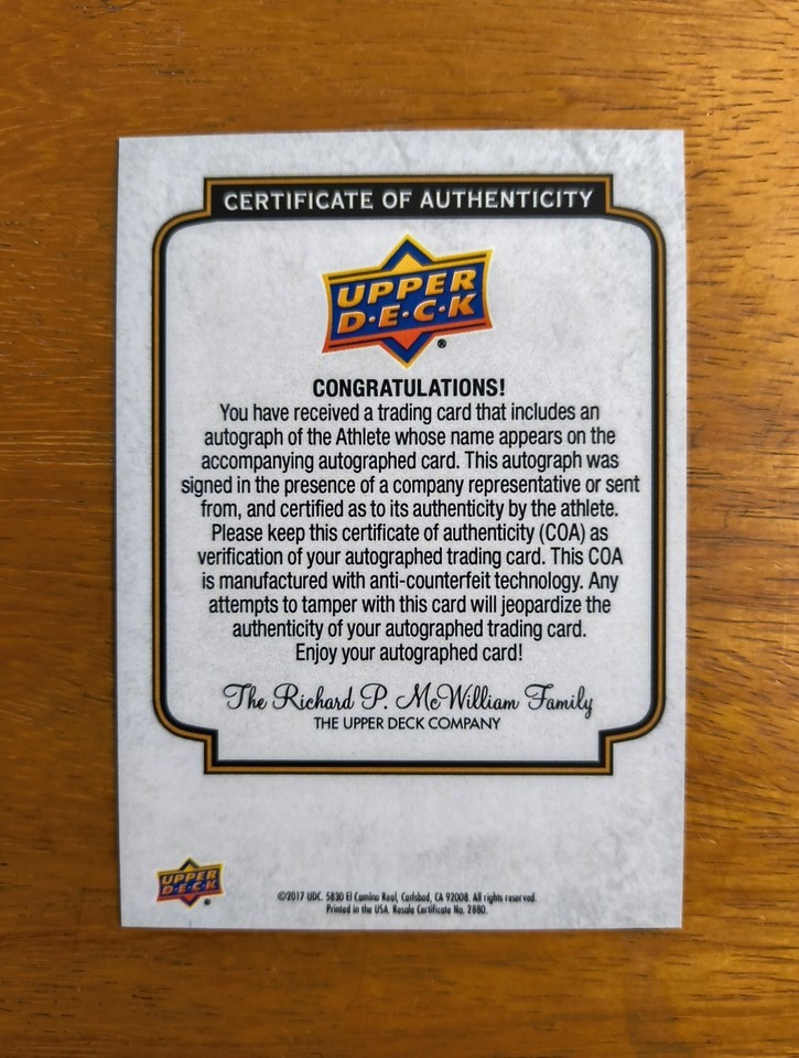 2022-23 SP Game Used - Howler Mascot Marks COA Auto 1/35 - Arizona ...