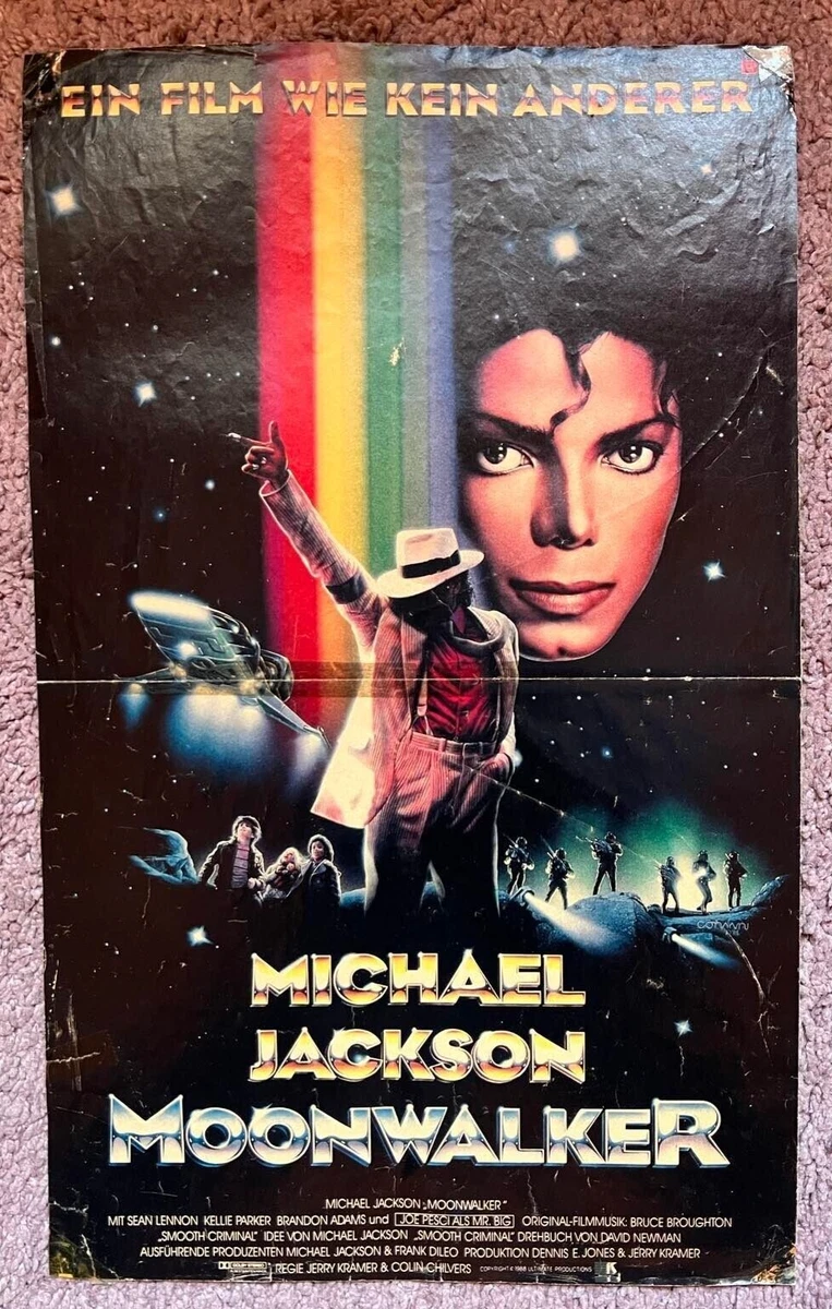 Michael Jackson Moonwalker Movie Poster