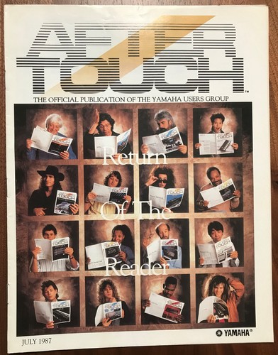 Yamaha After Touch Magazine July 1987 Return of the Reader | eBay