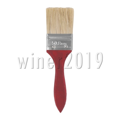 Flat Paint Brush with Mahogany Wood Handle for Professional Painter 2 ...