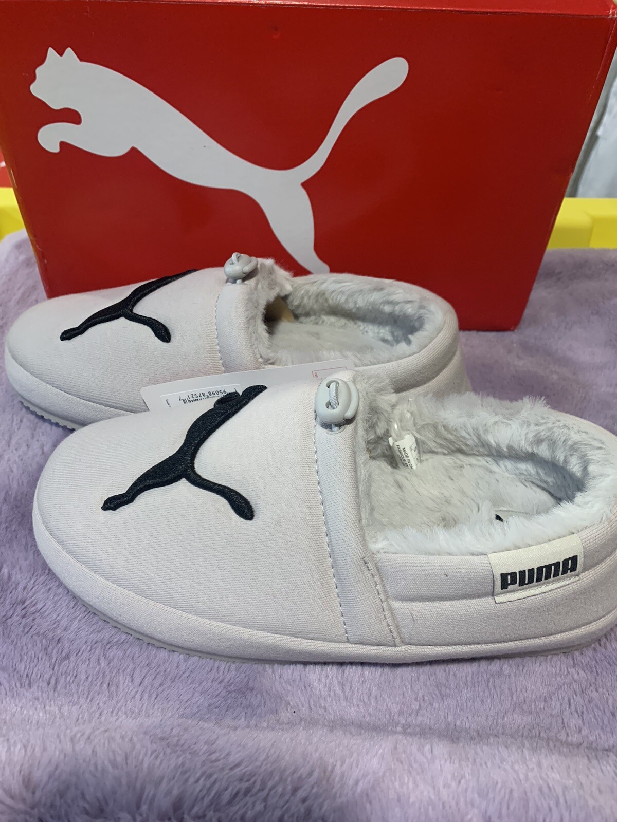 Puma Tuff Mocc Cat Slippers Womens/Unisex Size 7 Soft & Warm for sale ...