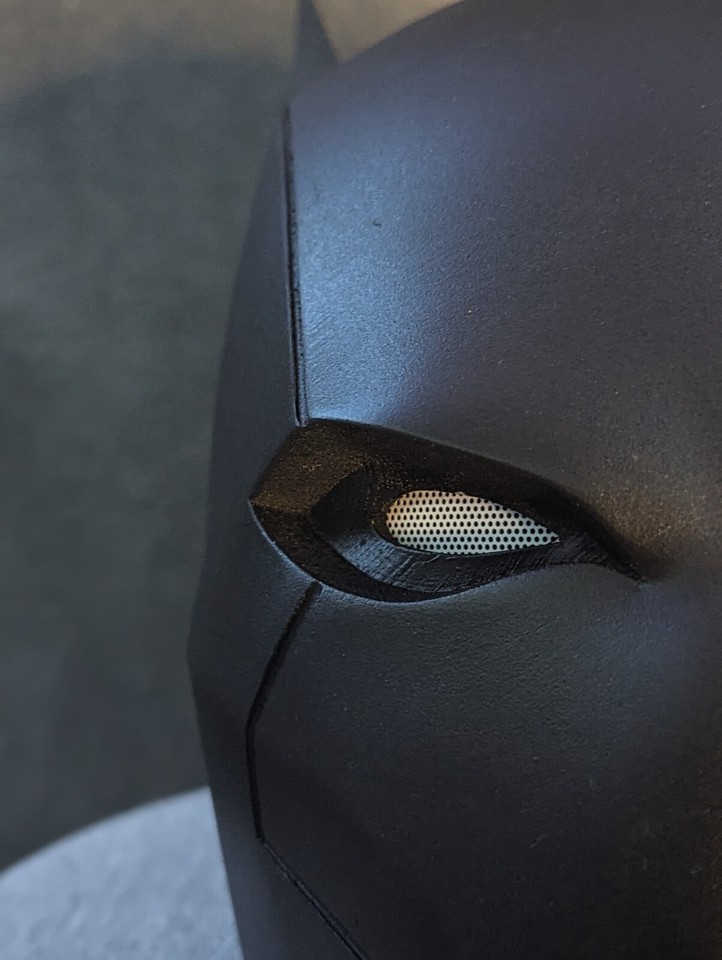 Batman Beyond Inspired Black Padded Cosplay Full Helmet Mask Cowl 3d ...