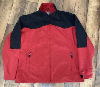 Colorado Clothing Mens Sz. Medium Jacket Tech Series Red/Black Full Zip ...