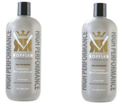 Roffler Men High Performance Invigorating Mint Conditioner, 32oz, Two ...