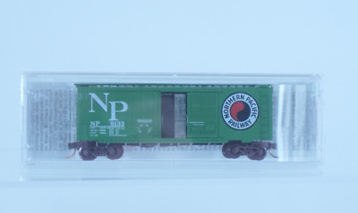 NOS Micro-Trains NORTHERN PACIFIC 8133 N Scale Box Train Car - 22090 | eBay