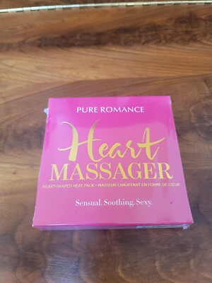 Pure Romance Heart Massager Reuseable Reheatable -New in Original Box ...