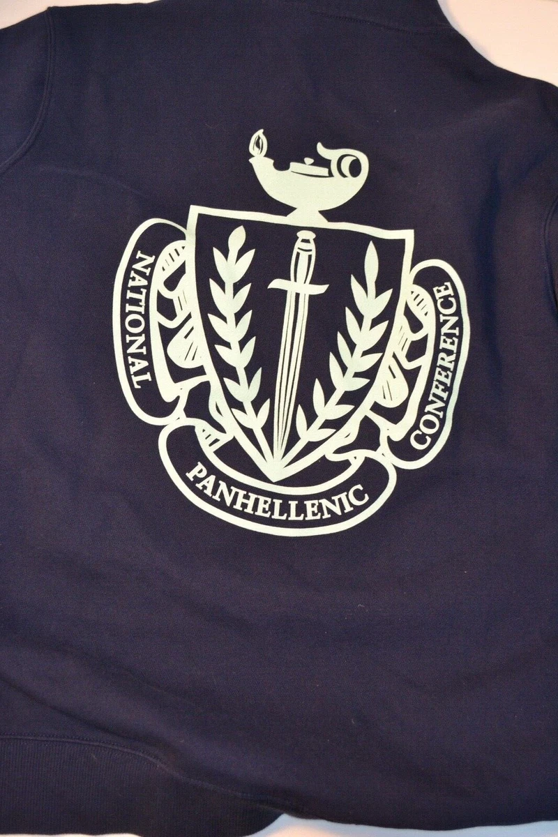 Panhellenic Crest Navy