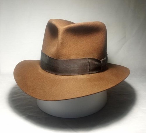 Indiana Jones Custom Fedora Rabbit Fur Felt L | eBay