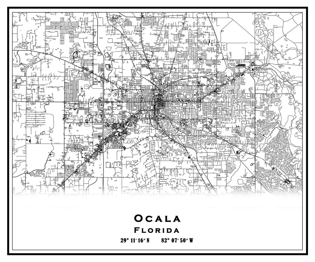 Map Ocala Florida
