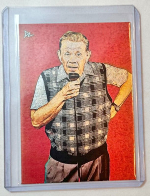 Jerry Stiller Platinum Plated Artist Signed "Acting Legend" Trading ...