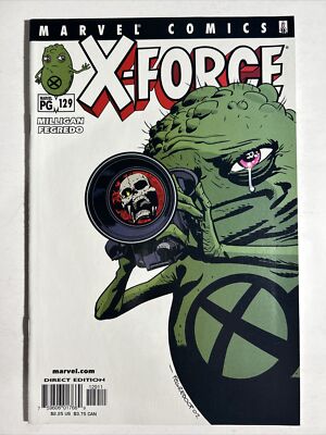 X-force 129 Low Print Scare Rare Final Issue Marvel Doop Allred Fegredo ...