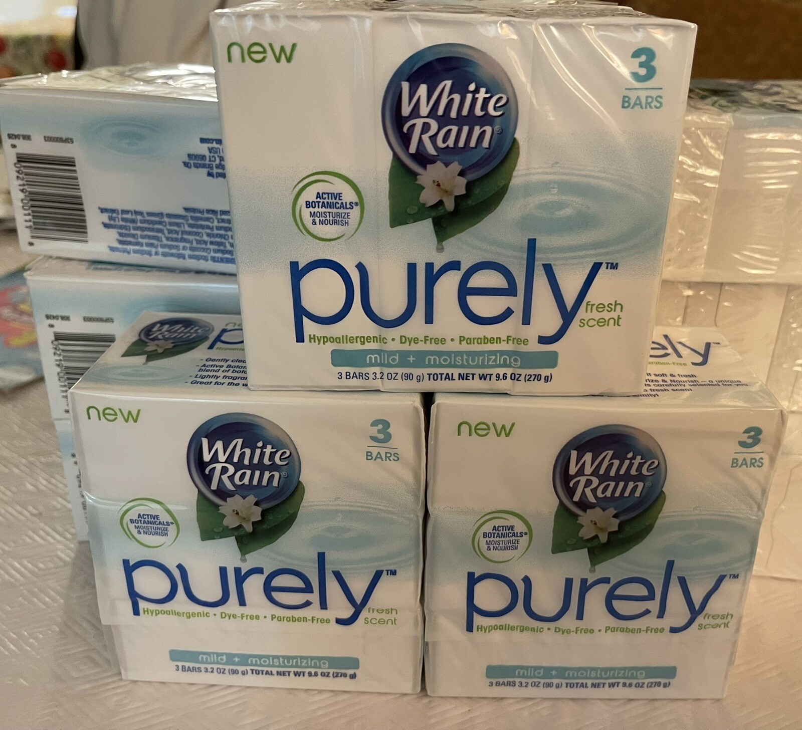 3 3 Packs White Rain SPRING Fresh Scent Soap Bars Mild Moisturizing 9 ...