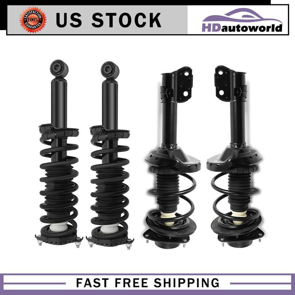 Front / Rear Complete Shocks Struts For 2005 2006 2007 2008 2009 Subaru ...
