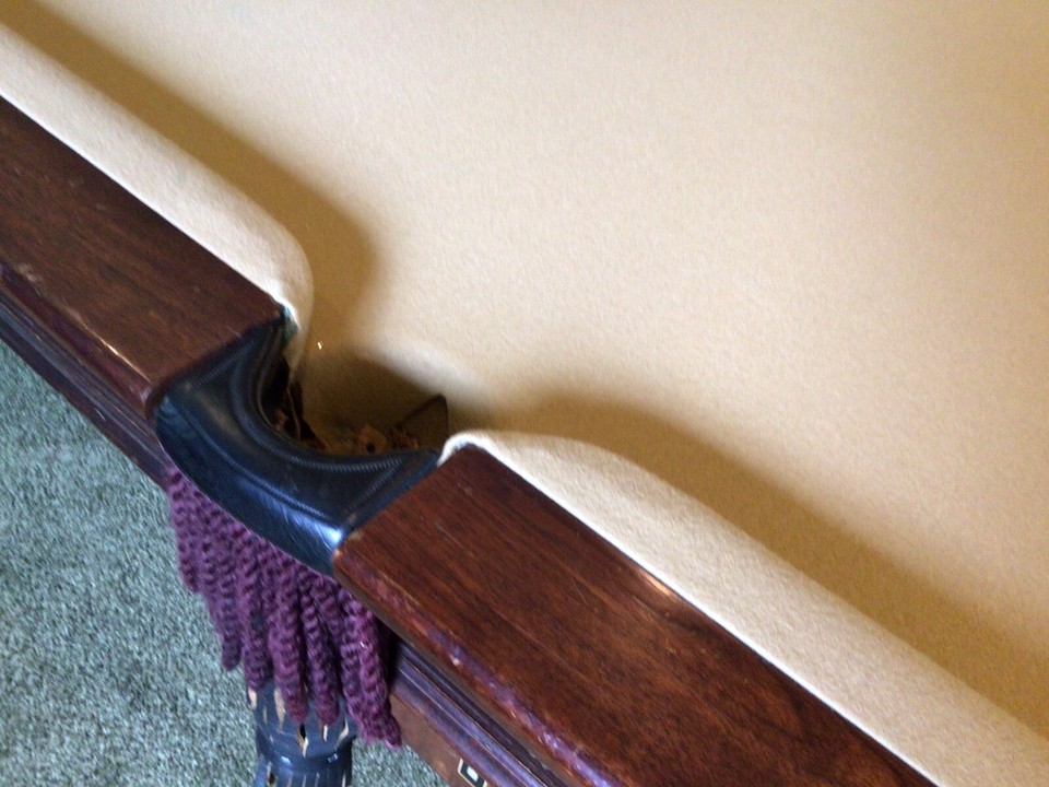 Brunswick-Balke-Collender Pool Table 1920's Kling 5x10 | eBay