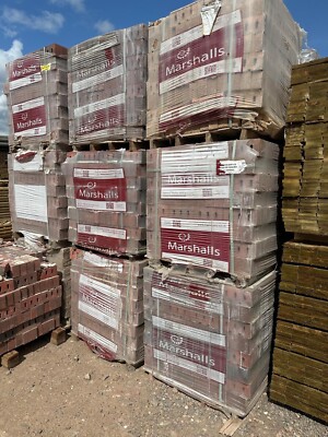 Red Marshalls bricks | eBay UK