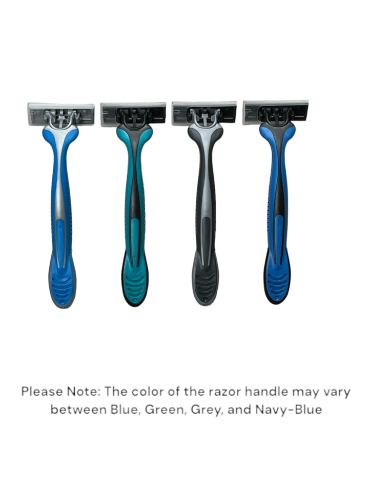 Vaylor Disposable Razors for Men 3 Blade 20-Pack Smooth Shaving ...