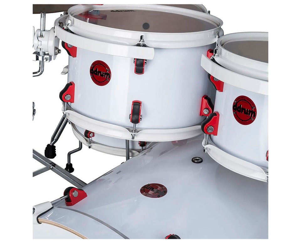 ddrum Hybrid 5 Player 5-piece Acoustic/Electric Drum Set - White Wrap ...