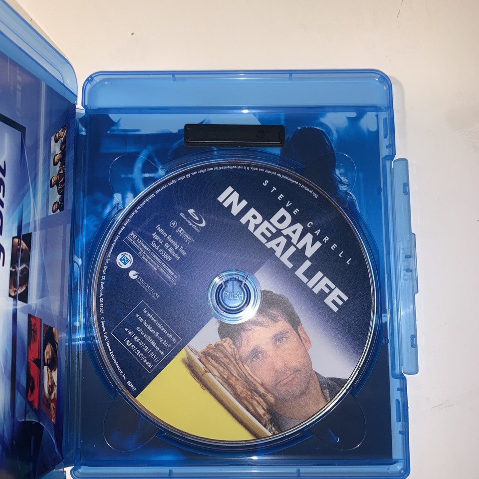 PRE-OWNED BLU-RAY Dan in Real Life (Blu-Ray, 2007) Steve Carell ...