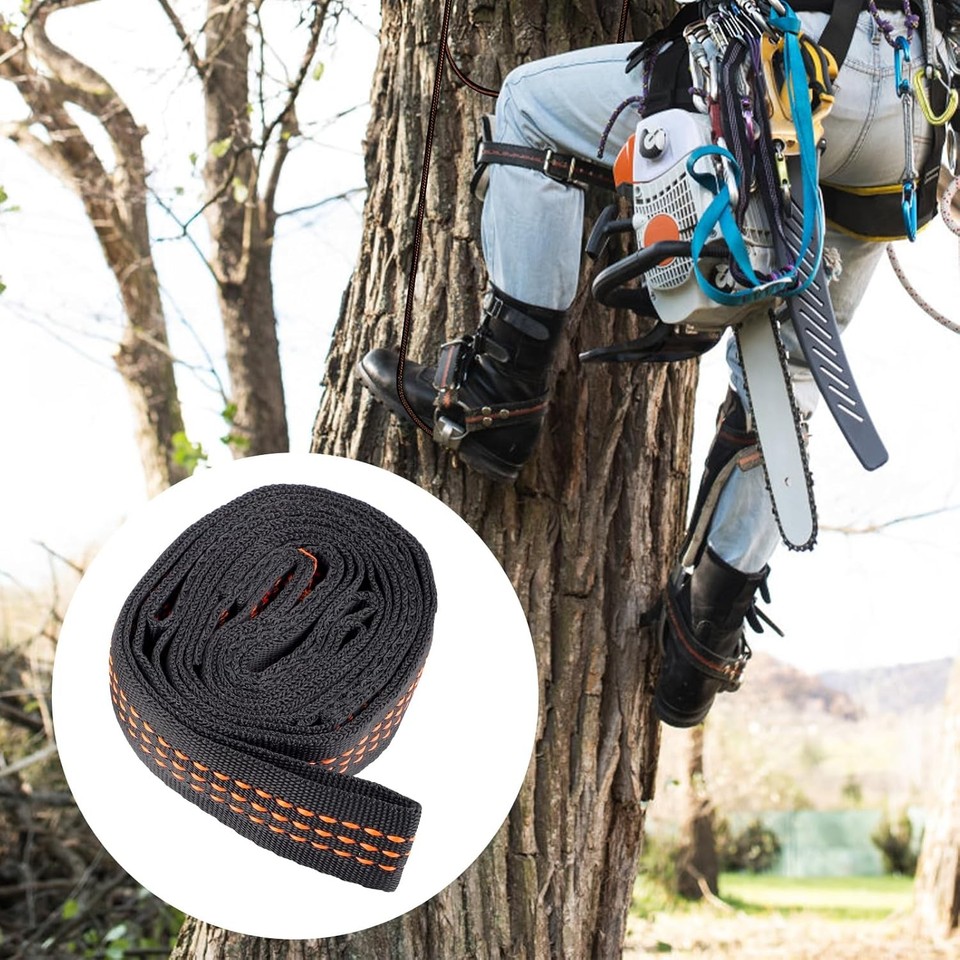 2-Step Hunting Climbing Aider, Portable Tree and Boat Webbing Orange | eBay