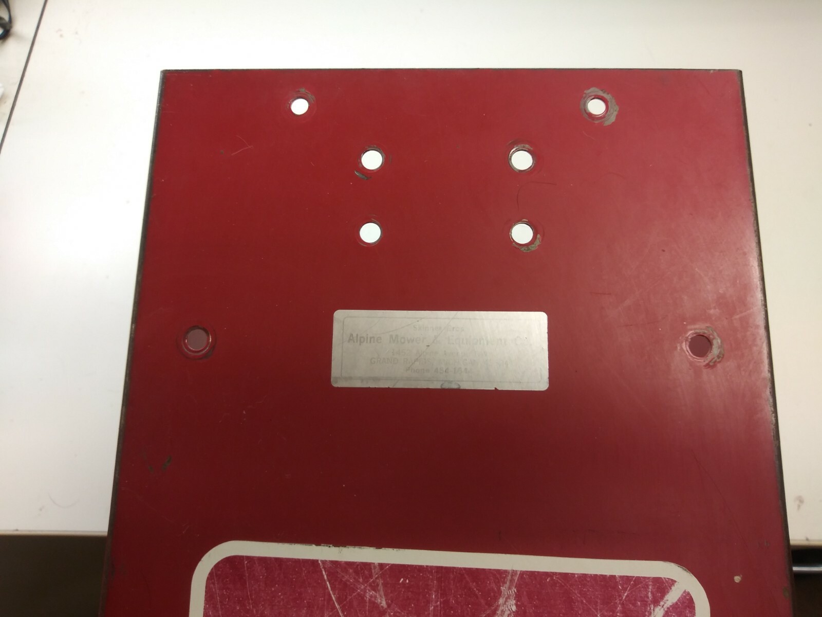 TORO COMMERCIAL PROLINE 30718 118 LAWN MOWER 54-1900 FRONT HOOD | eBay