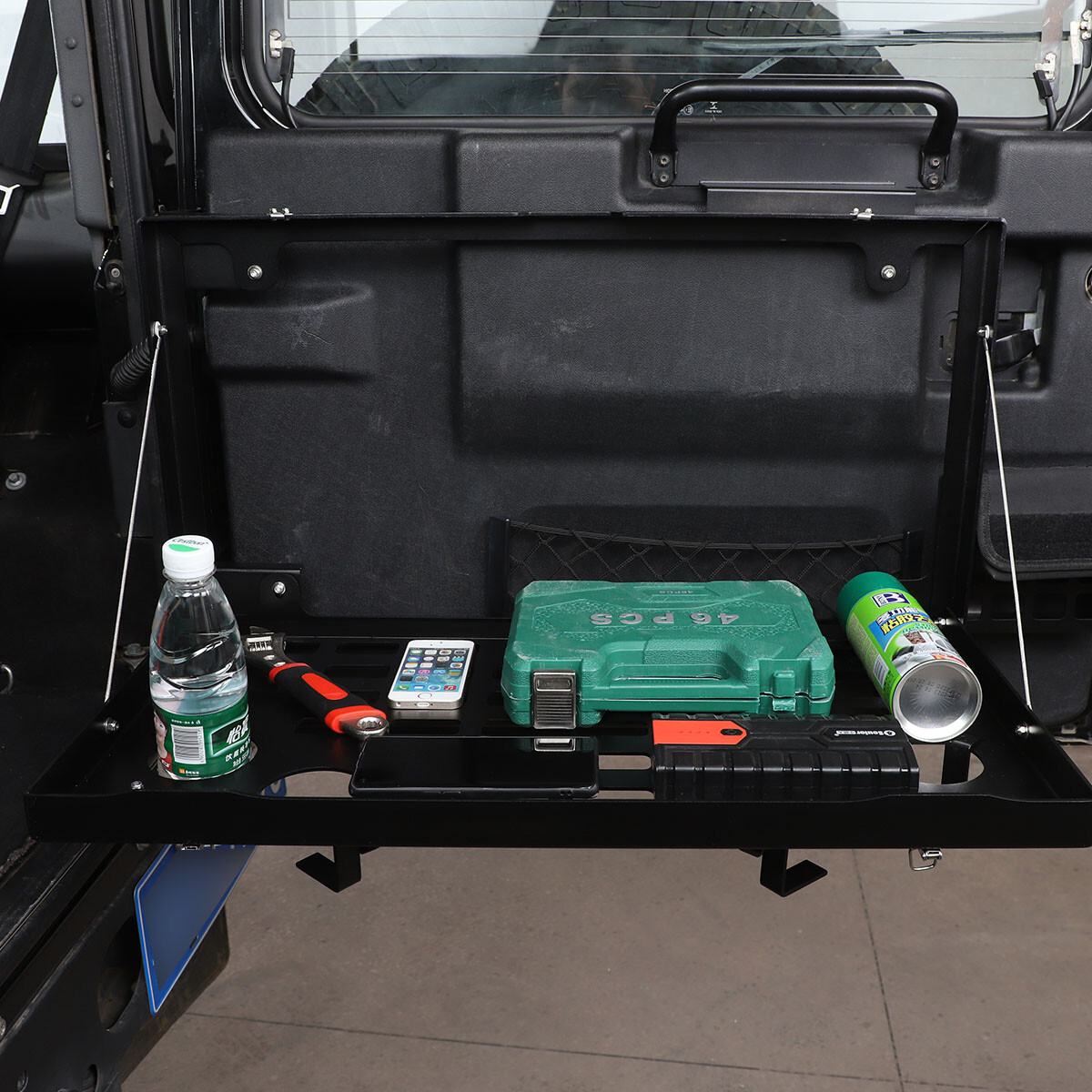 Aluminum Tailgate Multifunctional Storage Box For Land Rover Defender ...