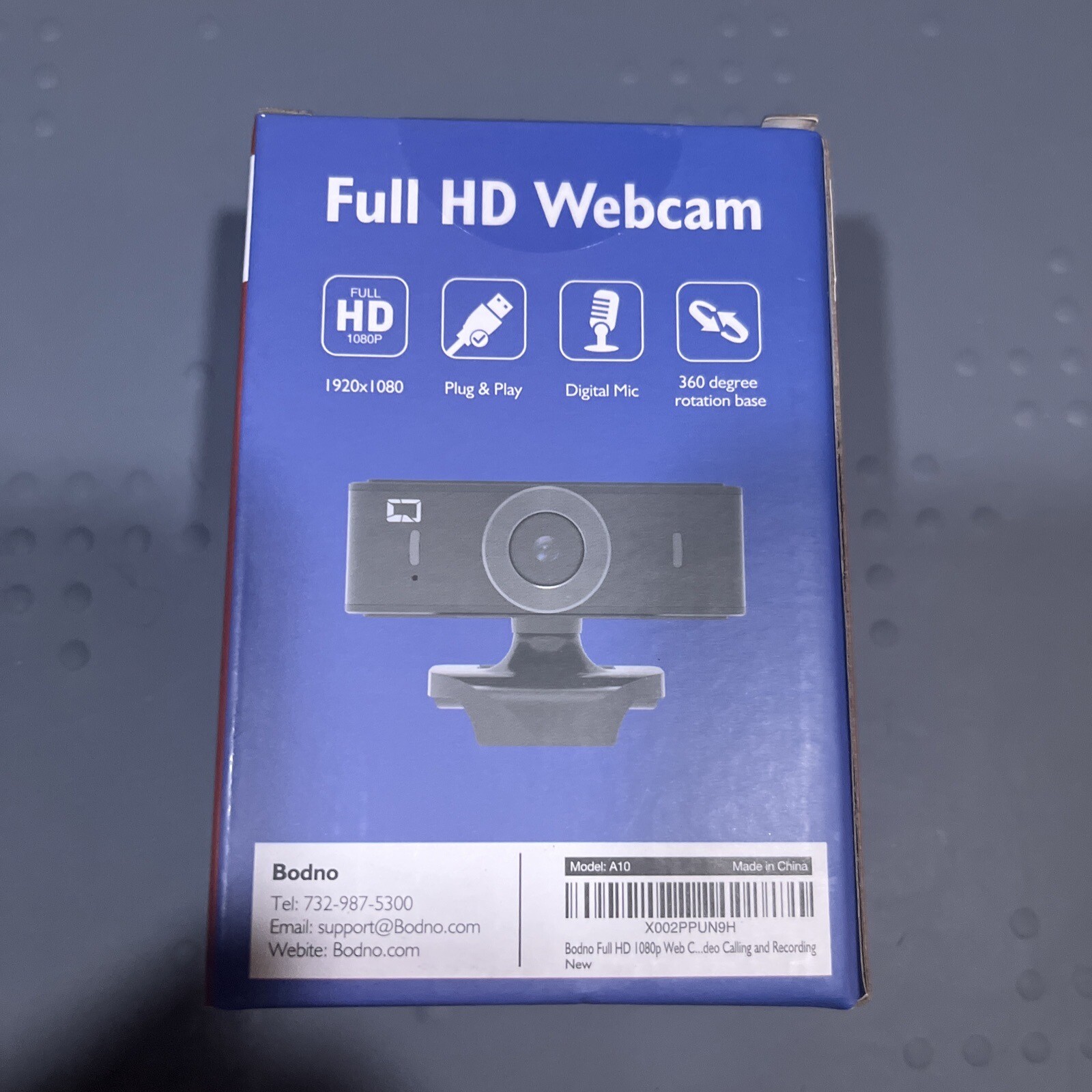 Bodno Web Camera w/ Built-in HD Microphone Widescreen Full HD 1080p | eBay