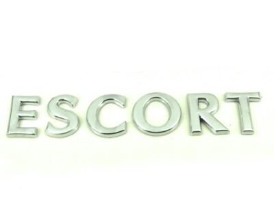 Genuine New FORD ESCORT REAR BADGE Boot Emblem For MK6 VI 1995-2000 16V ...