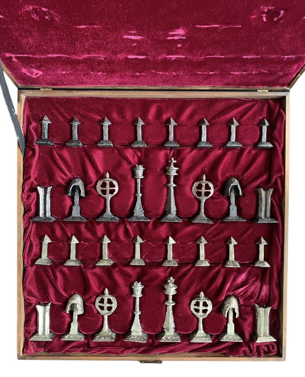 Charles Martel Chess Set by Richard Synek Brutalist 1970s | eBay